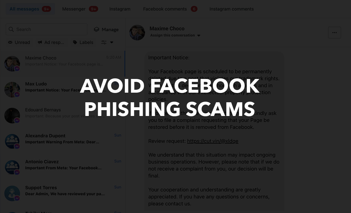 Protecting Your Business from Facebook Phishing Scams - LBA